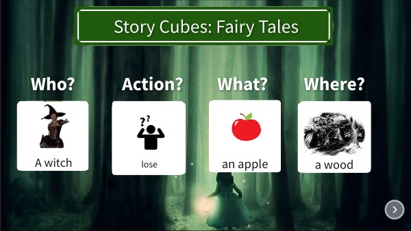 Story Cubes: Fairy Tales 2 | Genially