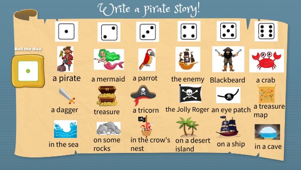 Write a pirate story!