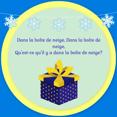 French Snowflake Box