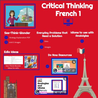 MAS- Critical Thinking French 1