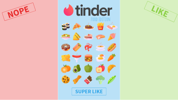 Food Tinder | Genially