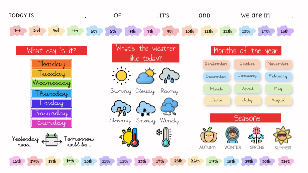 Daily Routines | Genially