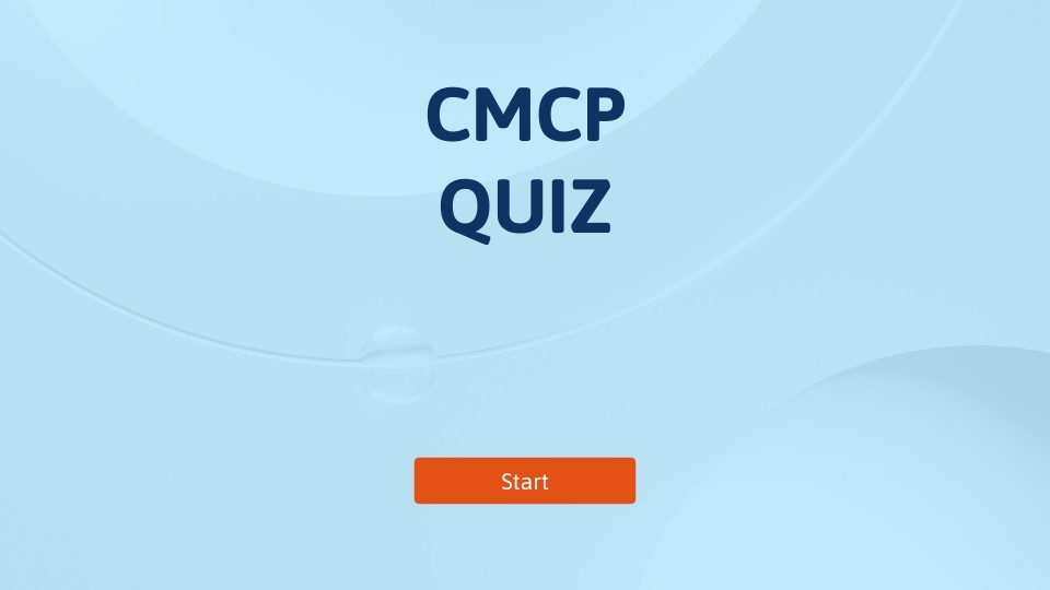 CMCP Quiz - Module 3 | Genially