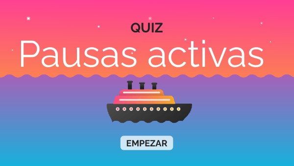 QUIZ pausa activa | Genially