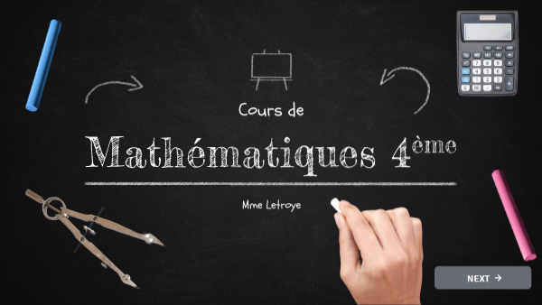 Math-4ème | Genially