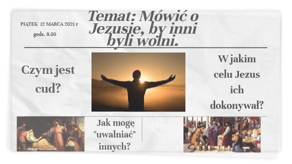 Cuda Jezusa | Genially