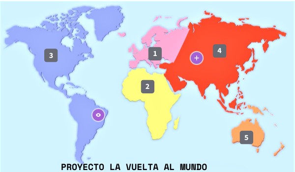 proyecto la vuelta al mundo | Genially