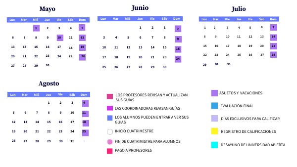 Calendario interactivo | Genially