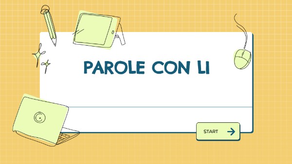 PAROLE CON LI | Genially