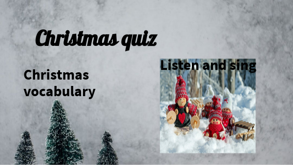 Christmas quiz | Genially