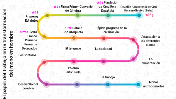 Transformación del mono en hombre | Genially