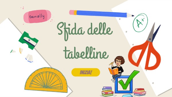 SFIDA TABELLINE | Genially