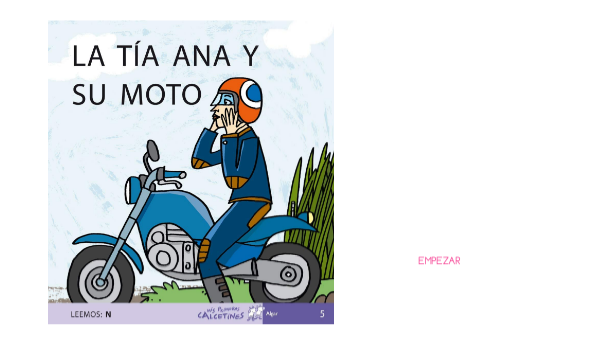 comprensión lectora "La tía Ana y su moto" | Genially