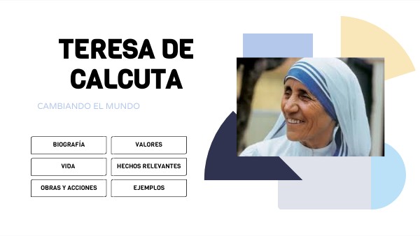 TERESA DE CALCUTA | Genially