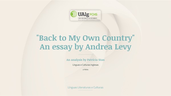 Back to my own country | Genially