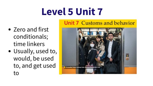 Level 5 Unit 7 presentation | Genially