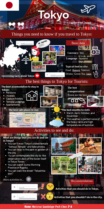 Tokyo city- Maricruz Guadalupe Pech Chan | Genially