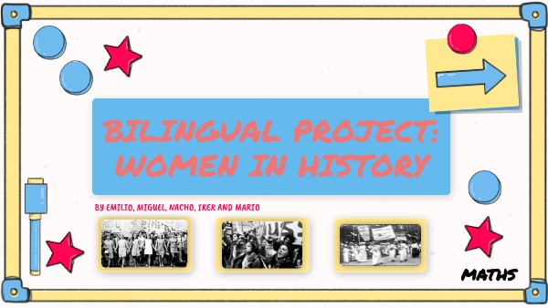 BILINGUAL PROJECT: MATHS | EMILIO, NACHO, MIGUEL, IKER AND MARIO