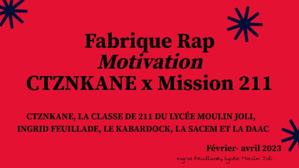 FABRIQUE RAP CTZNKANE | Genially