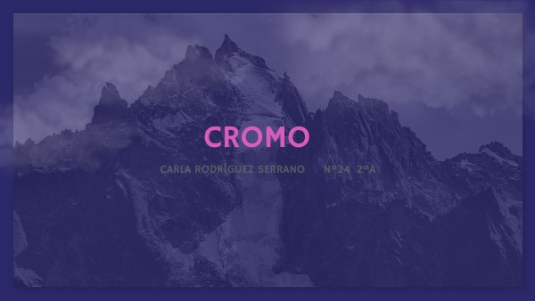 CROMO | Genially