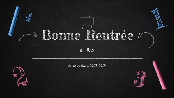 506 Diaporama rentrée PP | Genially