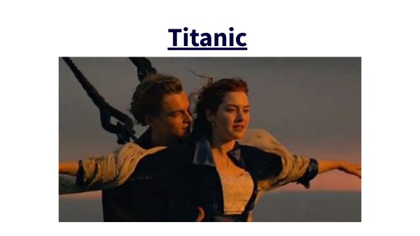 Titanic | Genially
