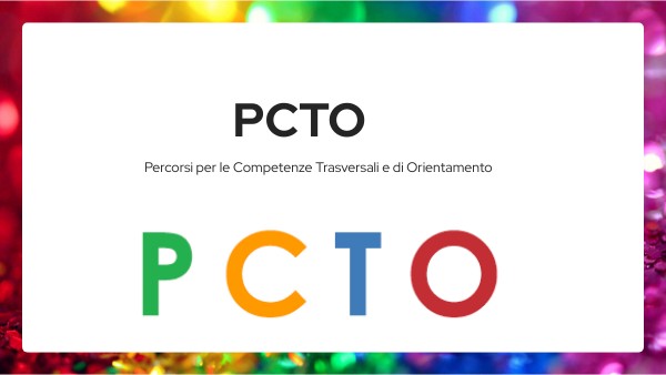 PCTO maturità