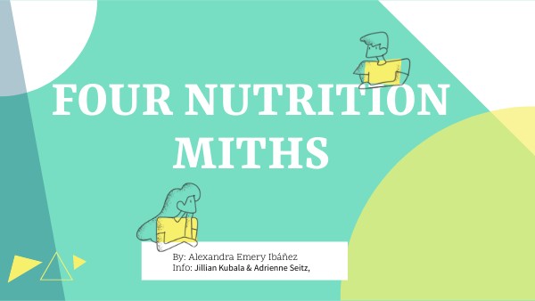 NUTRITION MITHS | Genially