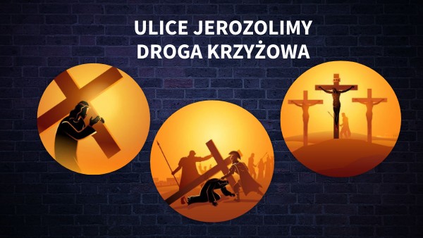 Ulice Jerozolimy - Droga Krzyżowa | Genially