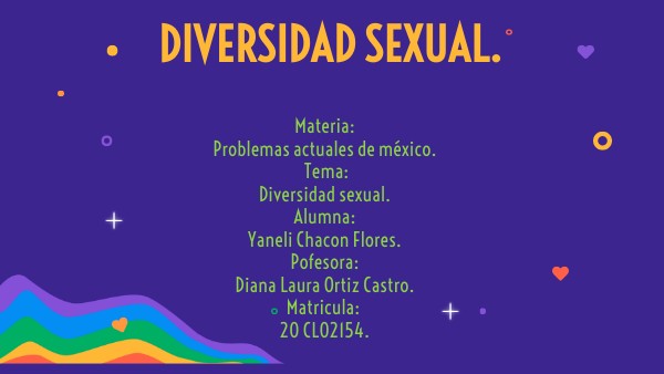 DIVERSIDAD SEXUAL. | Genially