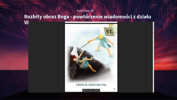 Kl. IV Rozbity obraz Boga. | Genially