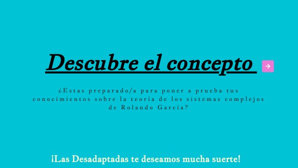 Sistemas Complejos | Genially