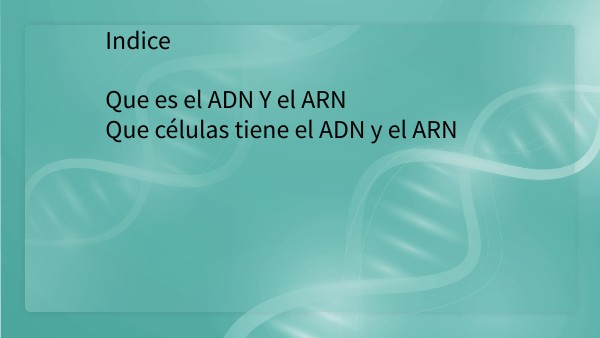 PRESENTACIÓN MEDICINA ADN