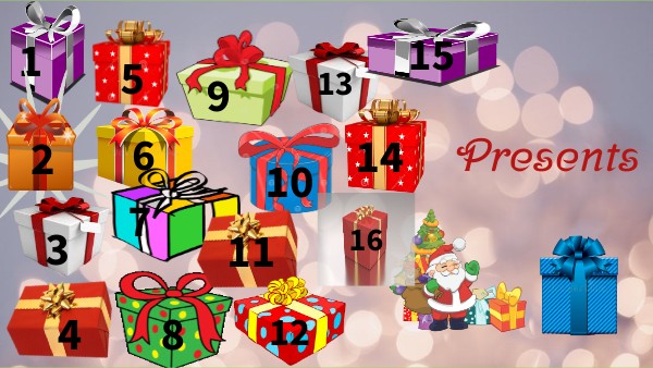 Presents for class 1 | Genially