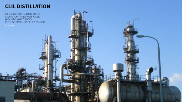presentation on the characteristics of the distillation industry | Genially