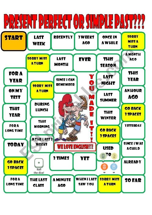 Present Perfect or past simple | Genially