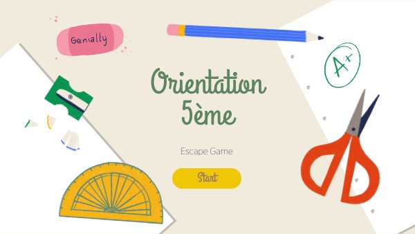 Orientation SAG5 | Genially