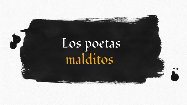 Los poetas malditos | Genially