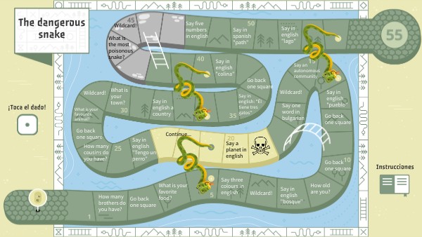 The dangerous snake!