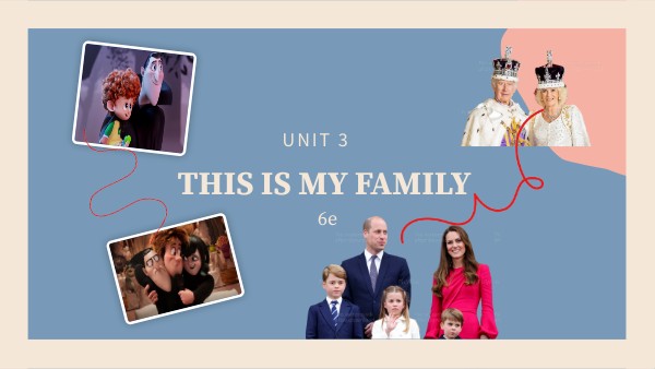 UNIT 3 - This is my family (6e) | Genially