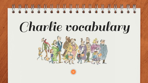 Charlie vocabulary