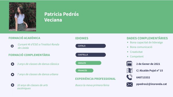 CV PATRICIA PEDROS