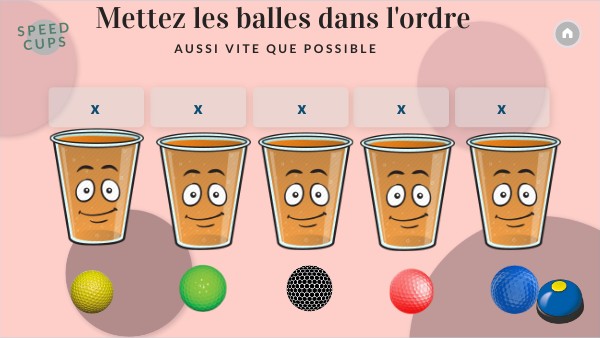 Speed Cups Le week-end dernier | Genially