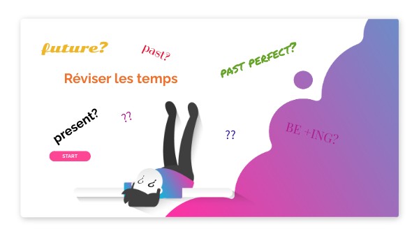 Réviser les temps | Genially