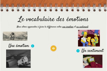 Le vocabulaire des émotions