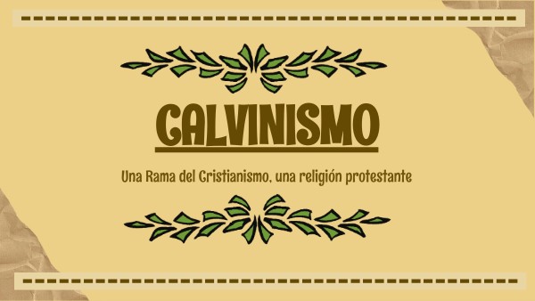 CALVINISMO