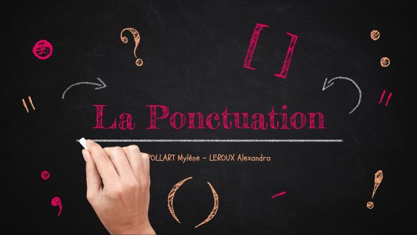 La Ponctuation | Genially