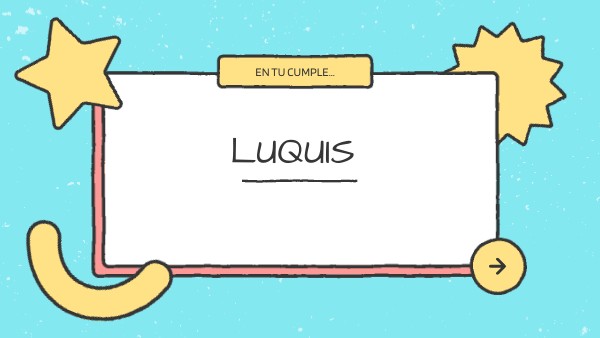 PRESENTACIÓ LUCAS CUMPLE | Genially