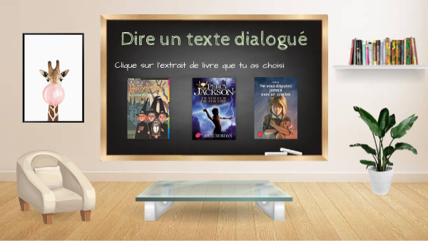 Dire un texte dialogué | Genially