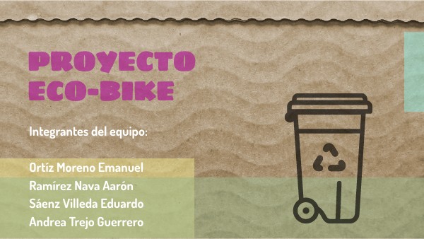 PRESENTACIÓN Proyecto ECO-BIKE | Genially